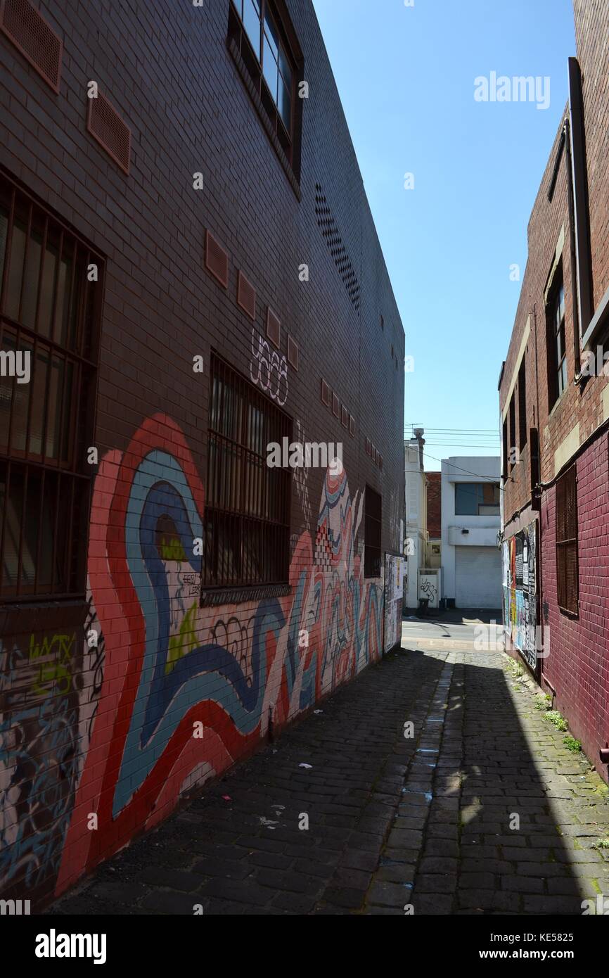 Graffiti and Mural in Melbourne, Victoria - Australia. Pic was taken in ...