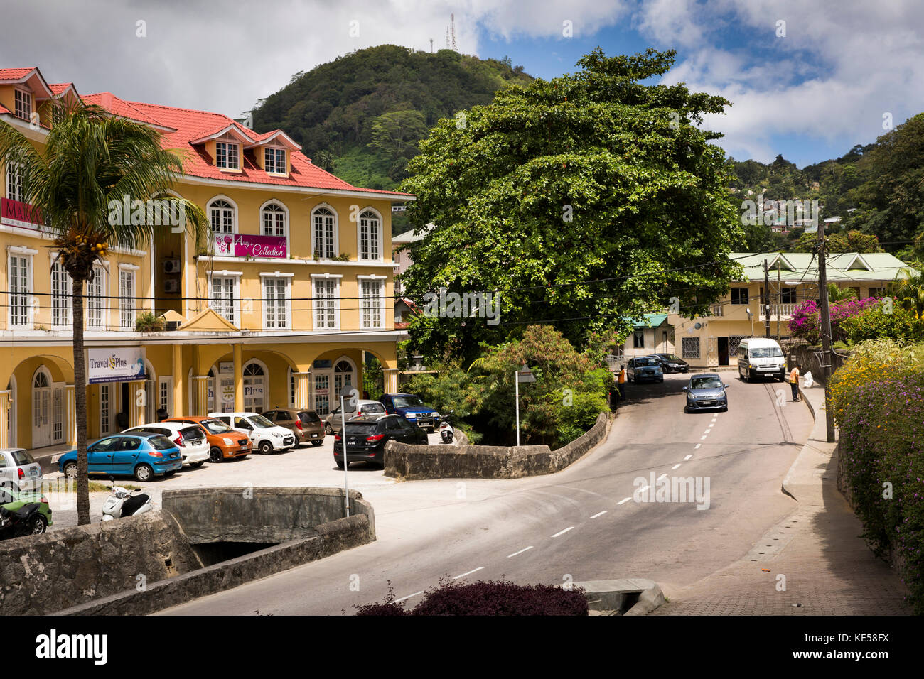 Victoria seychelles city hi-res stock photography and images - Alamy