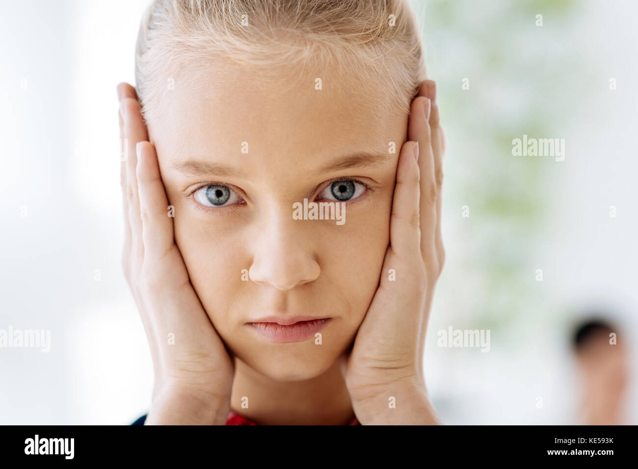 Girl teenager portrait delighted hi-res stock photography and images ...