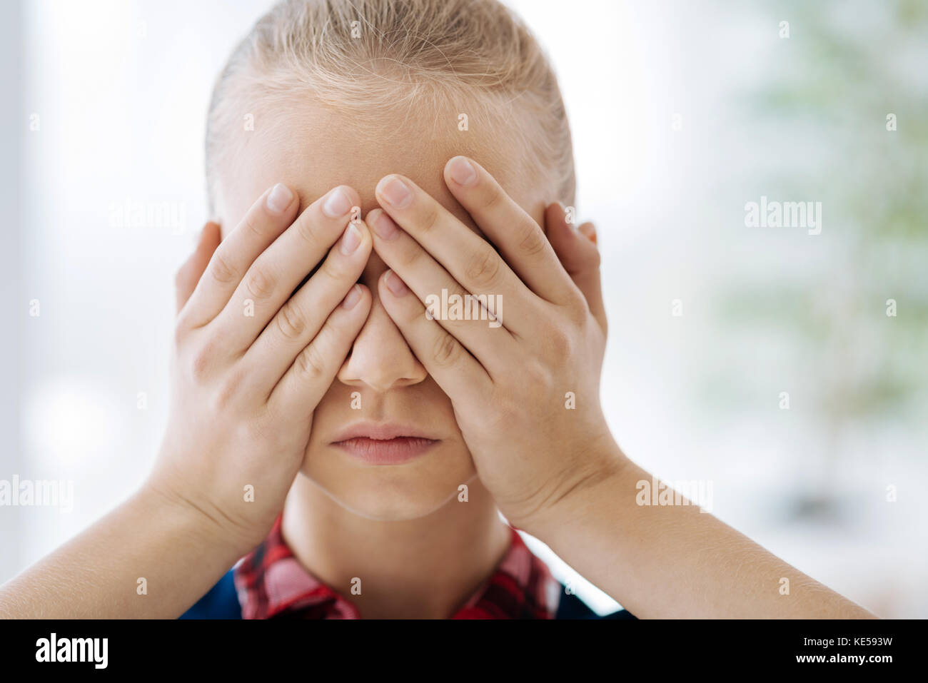 Portrait of a sad upset girl Stock Photo - Alamy