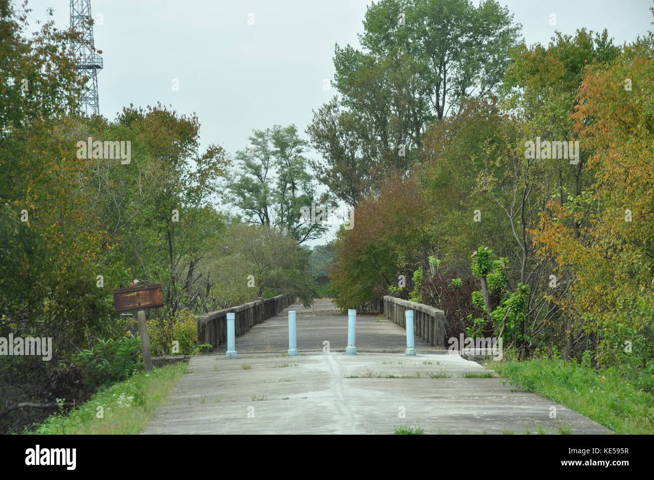 PANMUNJOM - SEPTEMBER, 26: Bridge of No Return at the border between ...
