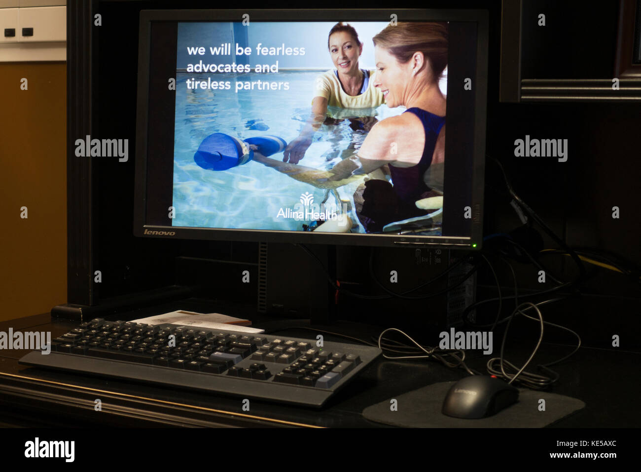 Computer screen saver promising patient advocacy partnership at the ...