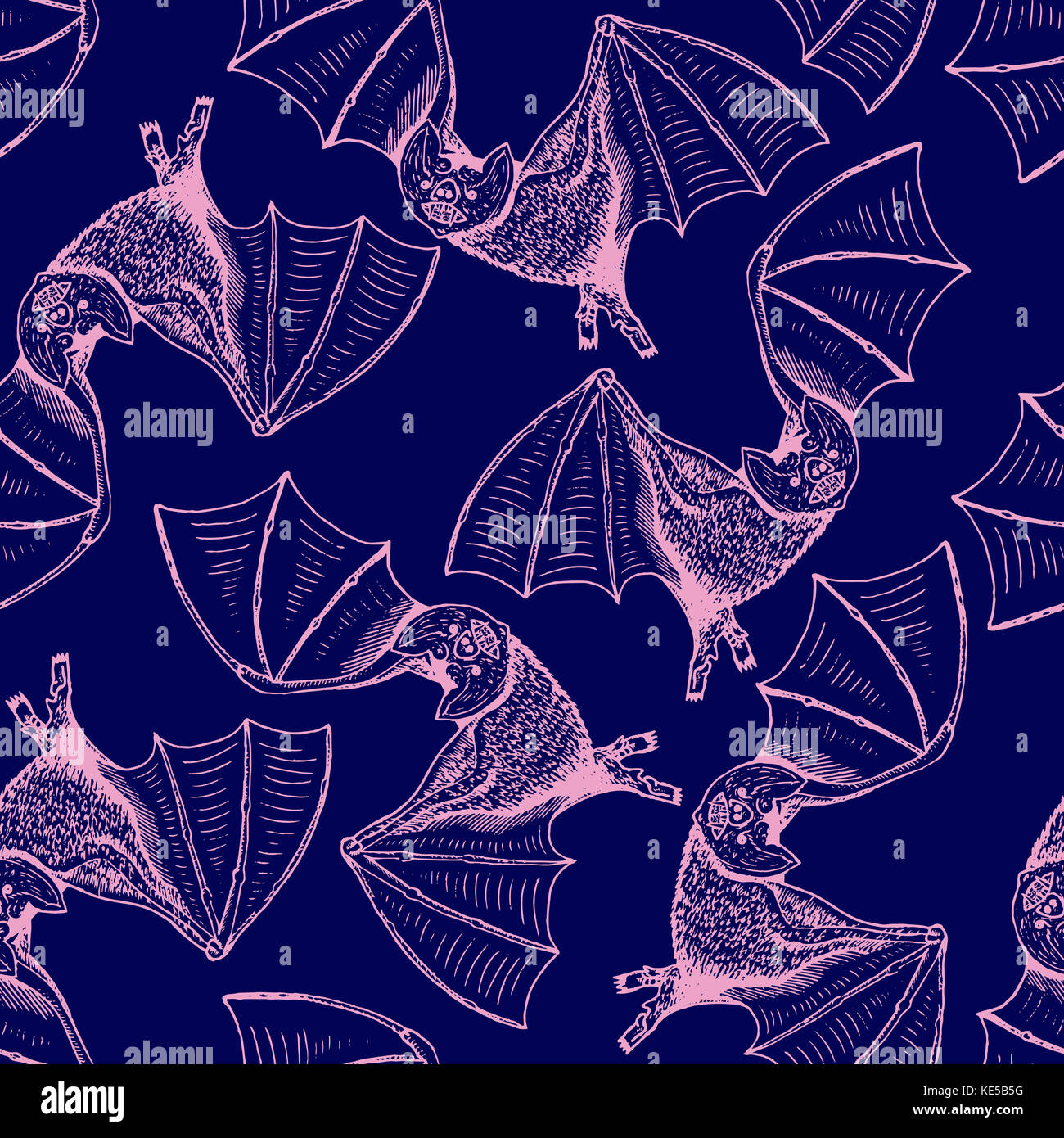 Bats, hand drawn doodle, sketch in pop art style, outline shape ...