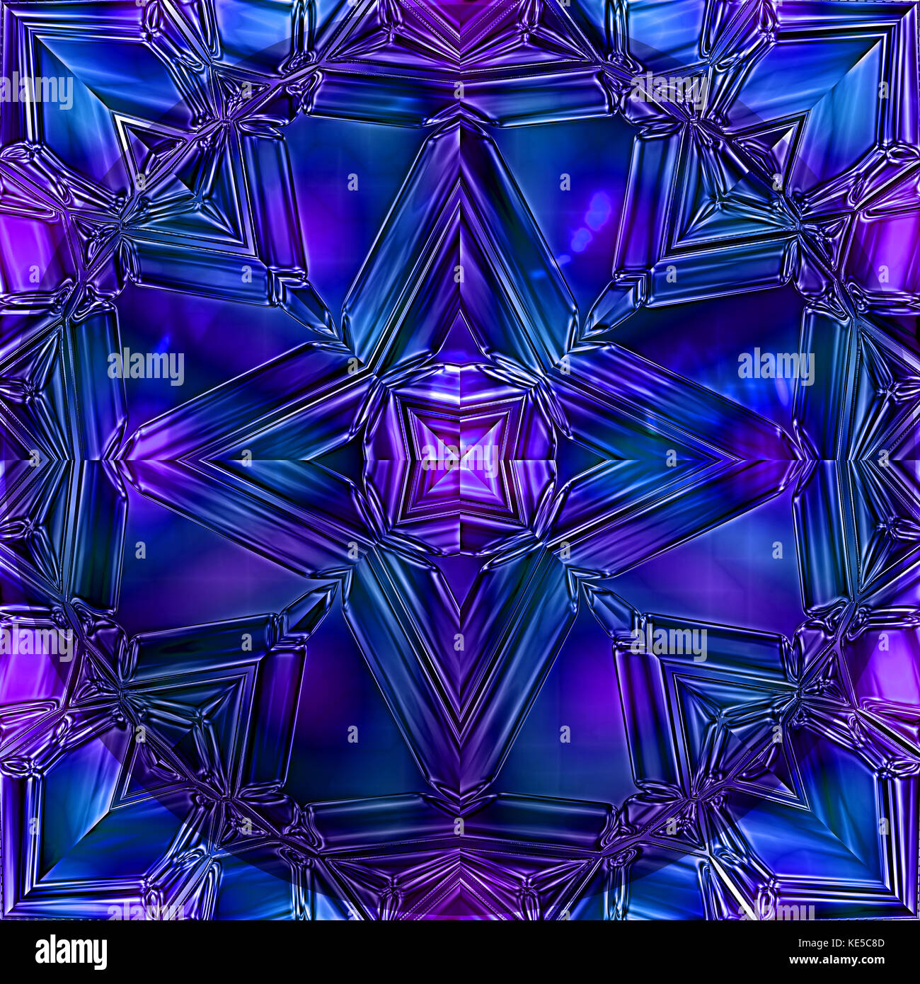 Blue precious stone Stock Photo - Alamy