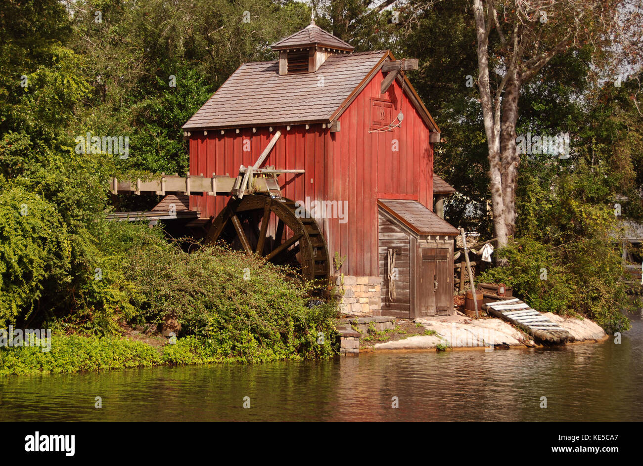 Old water mill Stock Photo - Alamy