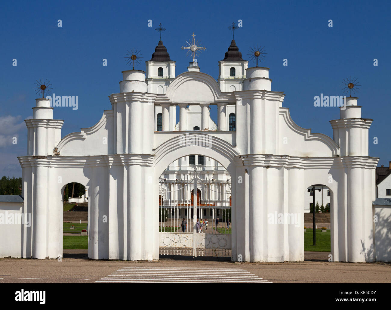 Basilica in Aglona, Latvia Stock Photo - Alamy