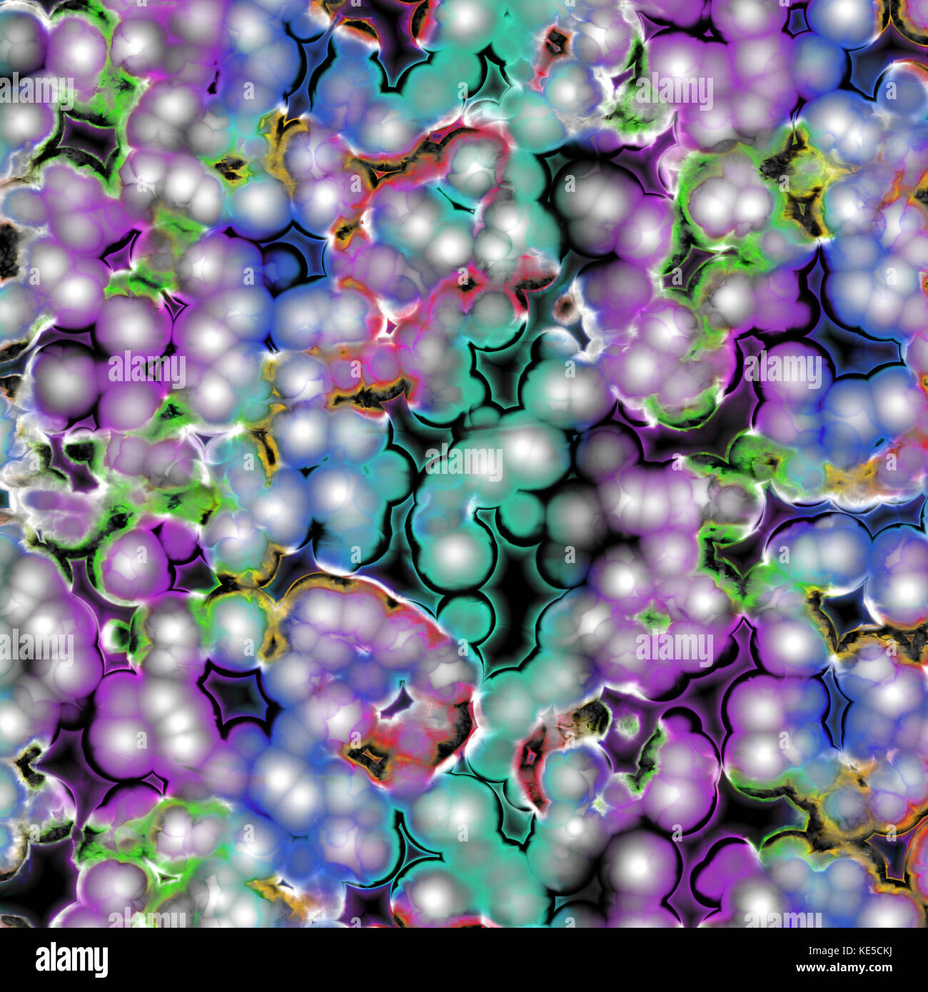 Organic bubble material Stock Photo - Alamy