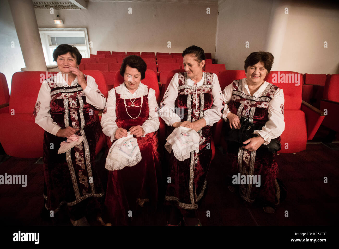 Slavyanka Chorus sing traditional Russian songs at Ivanovka village ...