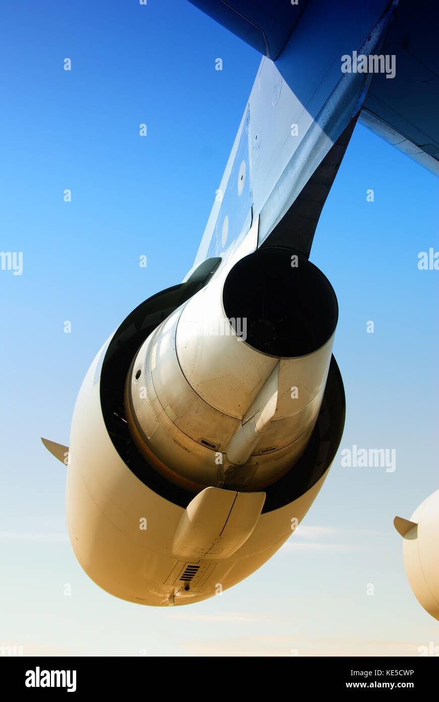 giant jet engine c17- Globemaster Stock Photo - Alamy