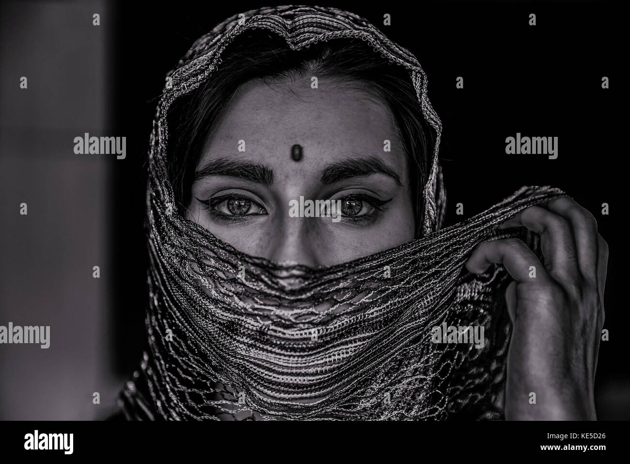 Close up young indian woman hi-res stock photography and images - Alamy