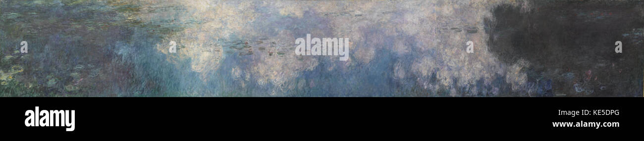 Claude Monet The Water Lilies The Clouds Stock Photo - Alamy