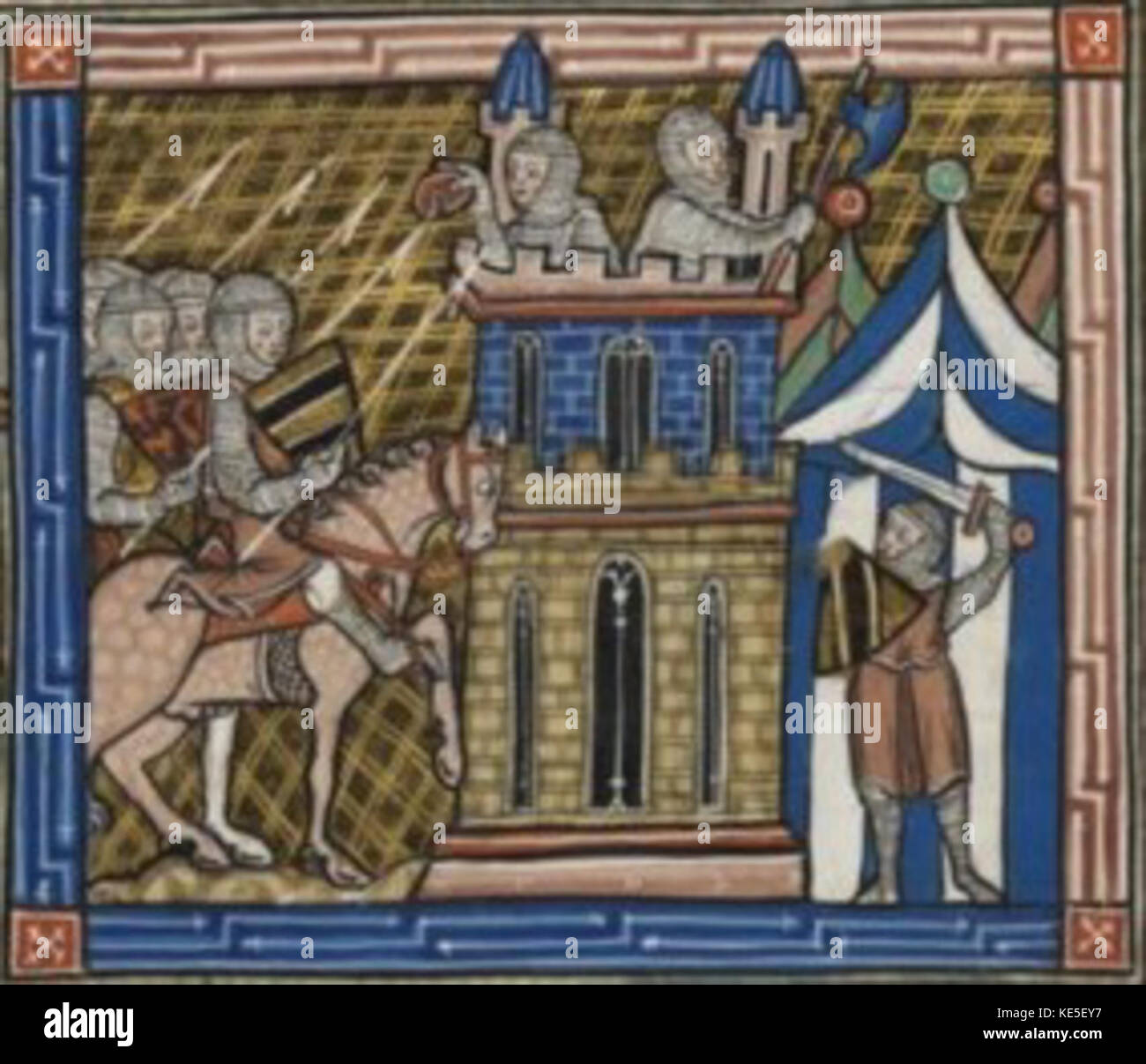 Siege of Damascus2 Stock Photo - Alamy