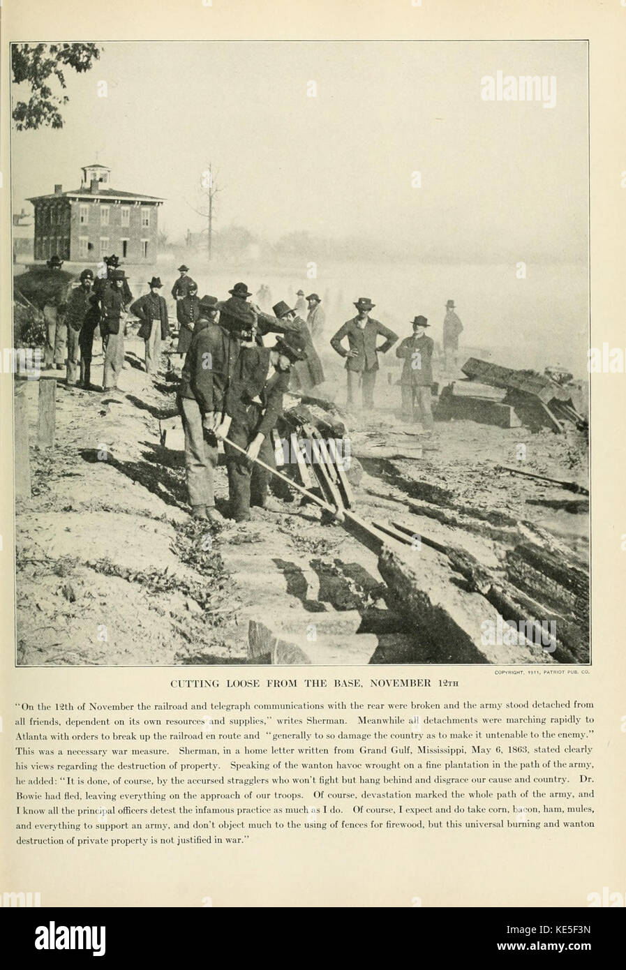 This page from the 'Photographic History of the Civil War' provides a ...