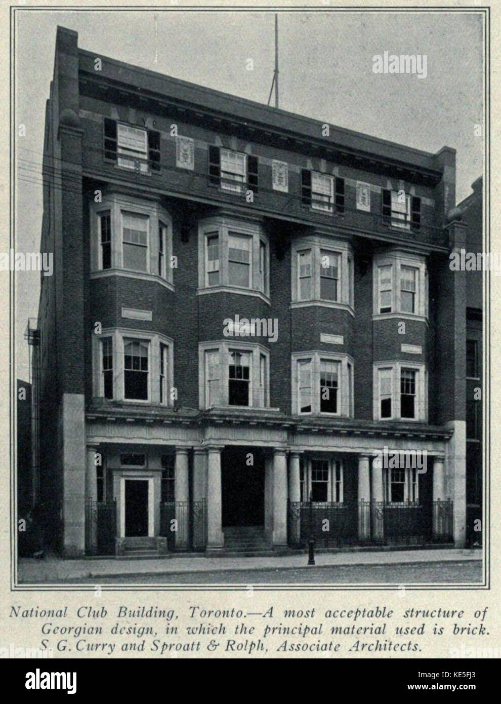 The National Club c. 1909 Stock Photo - Alamy