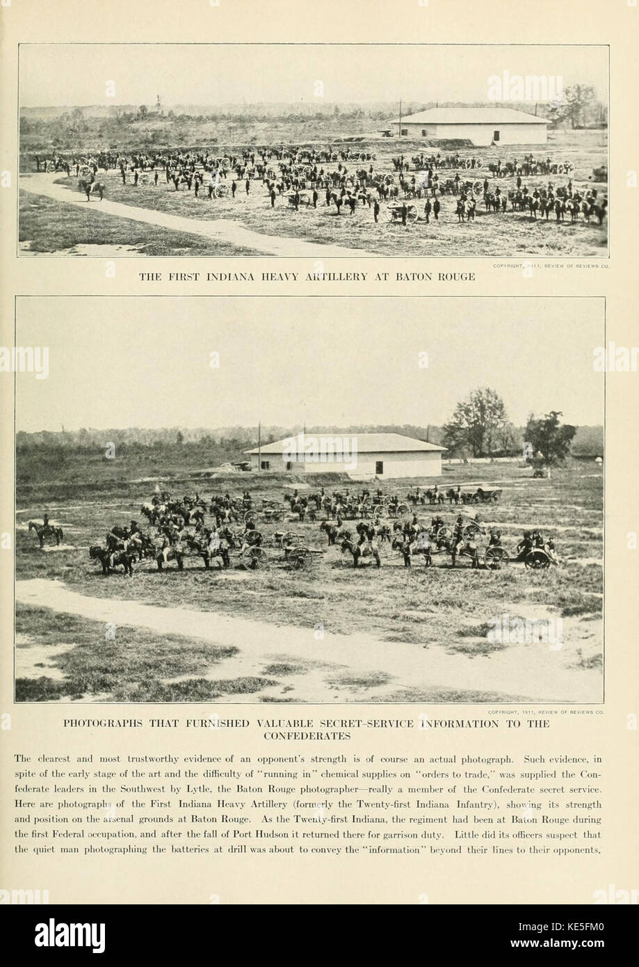 A page from 'The Photographic History of The Civil War', Volume 8 ...