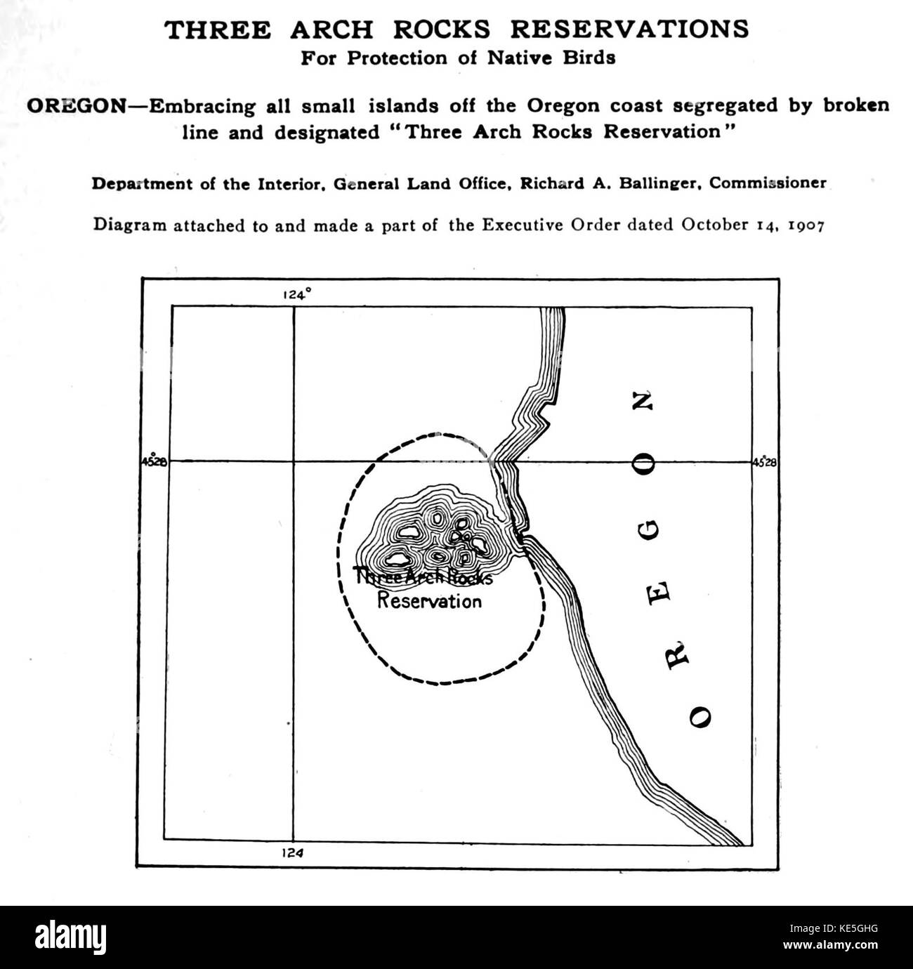 Three arch rocks Black and White Stock Photos & Images - Alamy