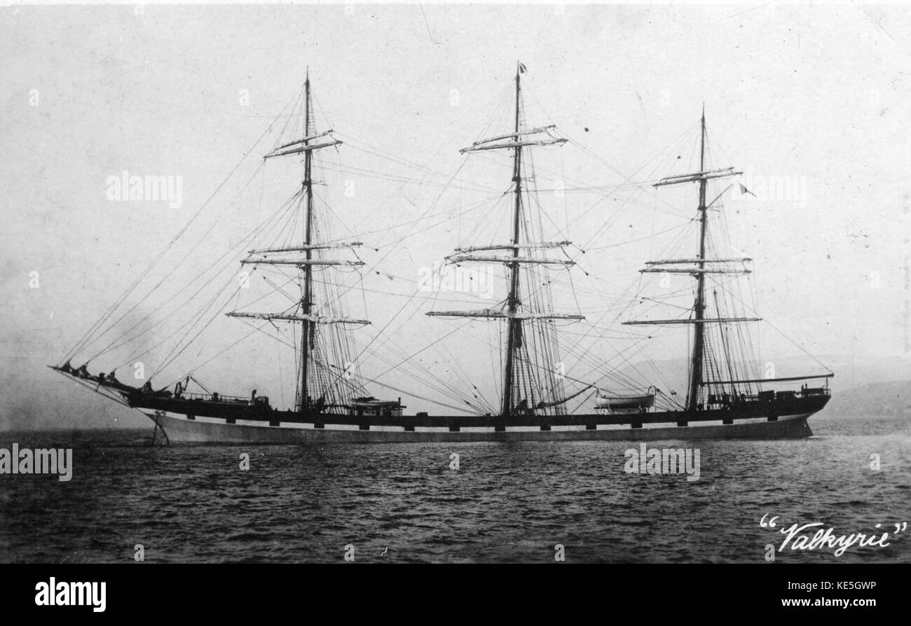 Valkyrie (ship, 1891) getimage Photo, ID 77 Stock Photo - Alamy