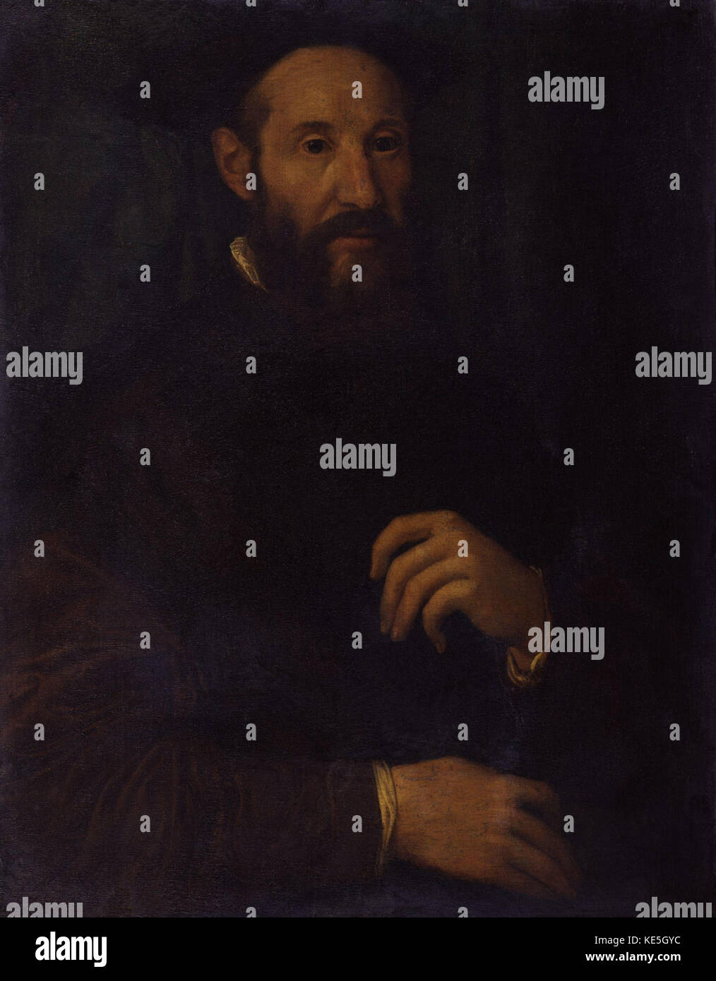 Unknown man, formerly known as John Knox from NPG Stock Photo - Alamy