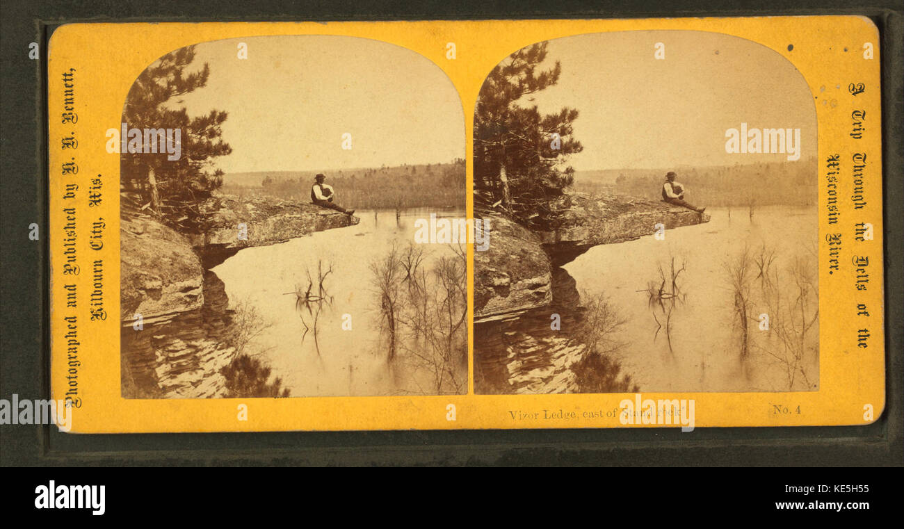 Vizor Ledge, east of Stand Rock, by Bennett, H. H. (Henry Hamilton ...