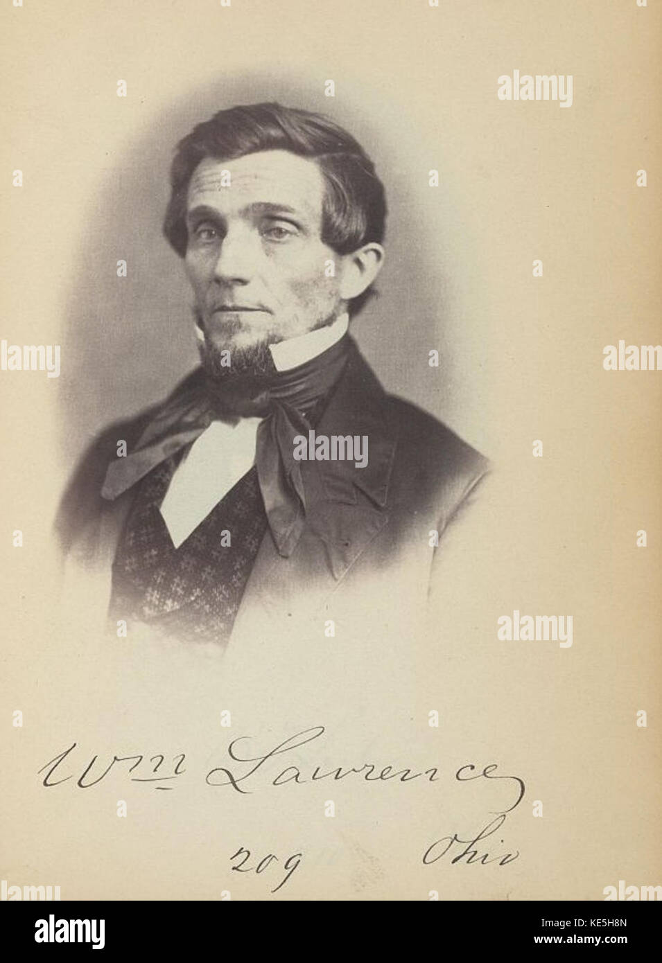 William Lawrence (Ohio Democrat) ppmsca.26748 Stock Photo - Alamy