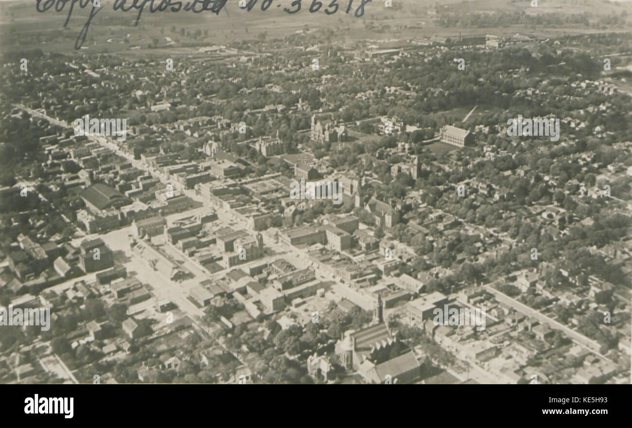 Woodstock Ontario from the Air (HS85 10 36518 Stock Photo - Alamy