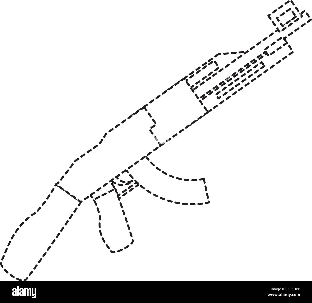machine gun icon Stock Vector Image & Art - Alamy