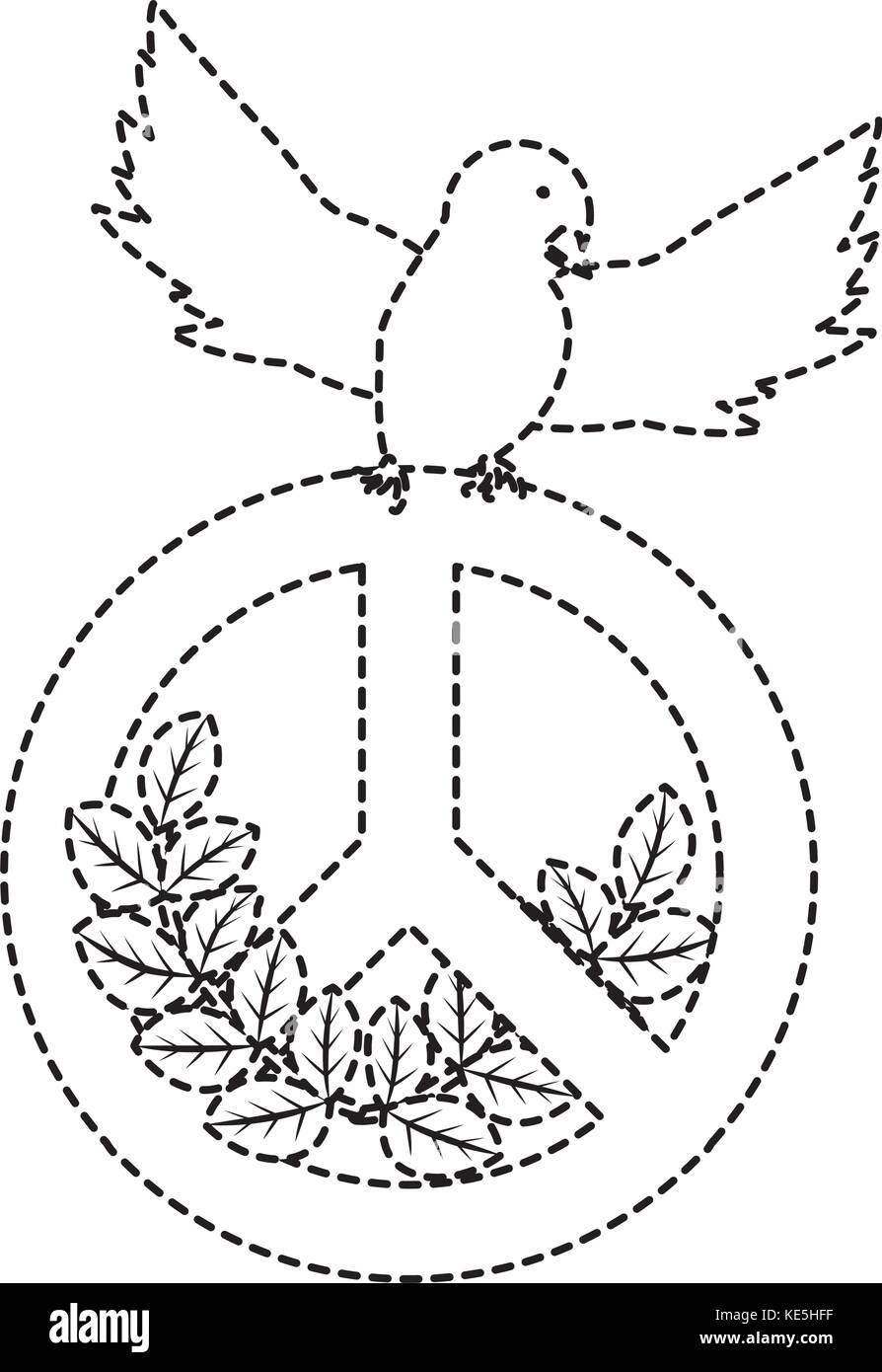 peace symbol design Stock Vector Image & Art - Alamy