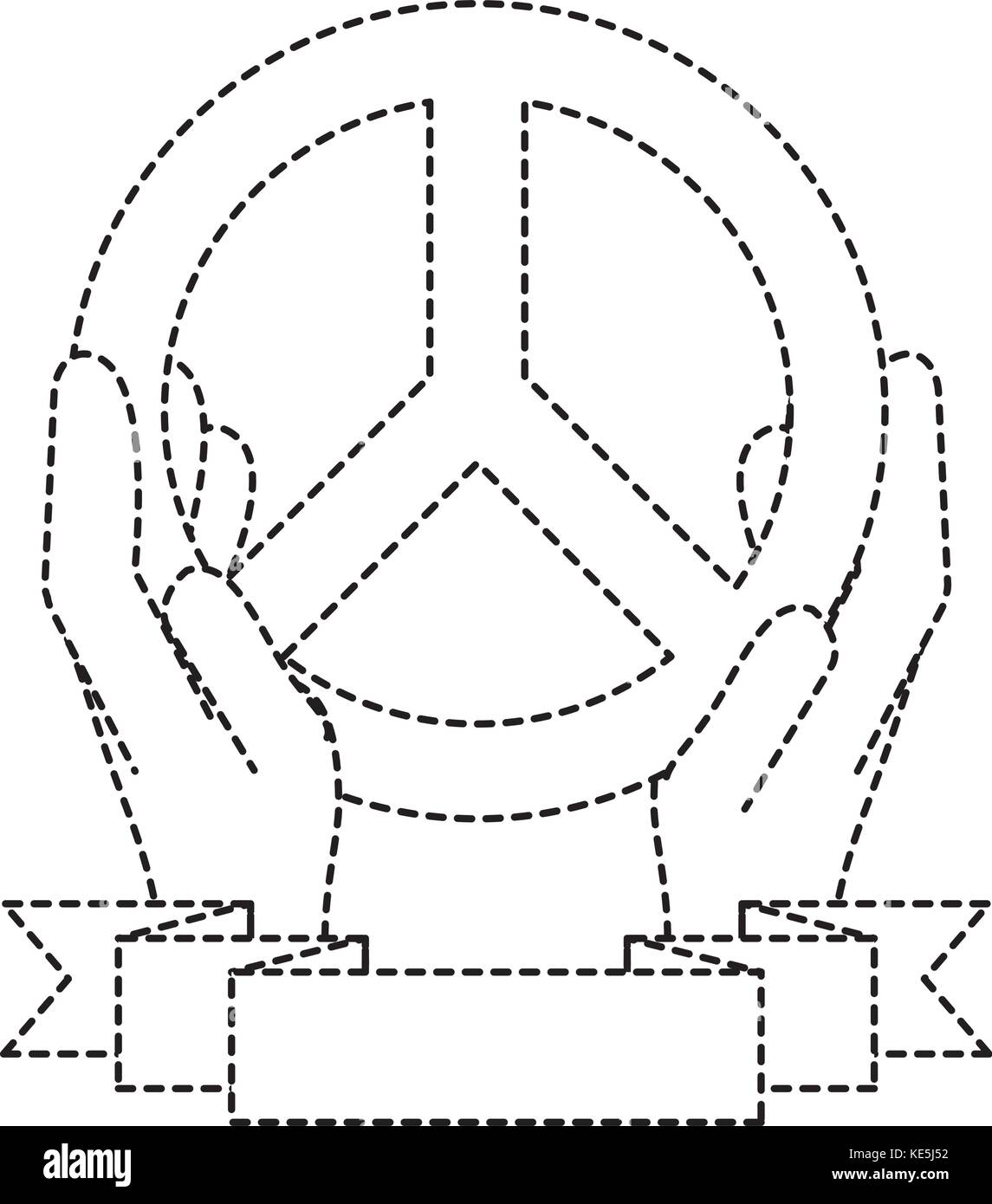 peace symbol design Stock Vector Image & Art - Alamy