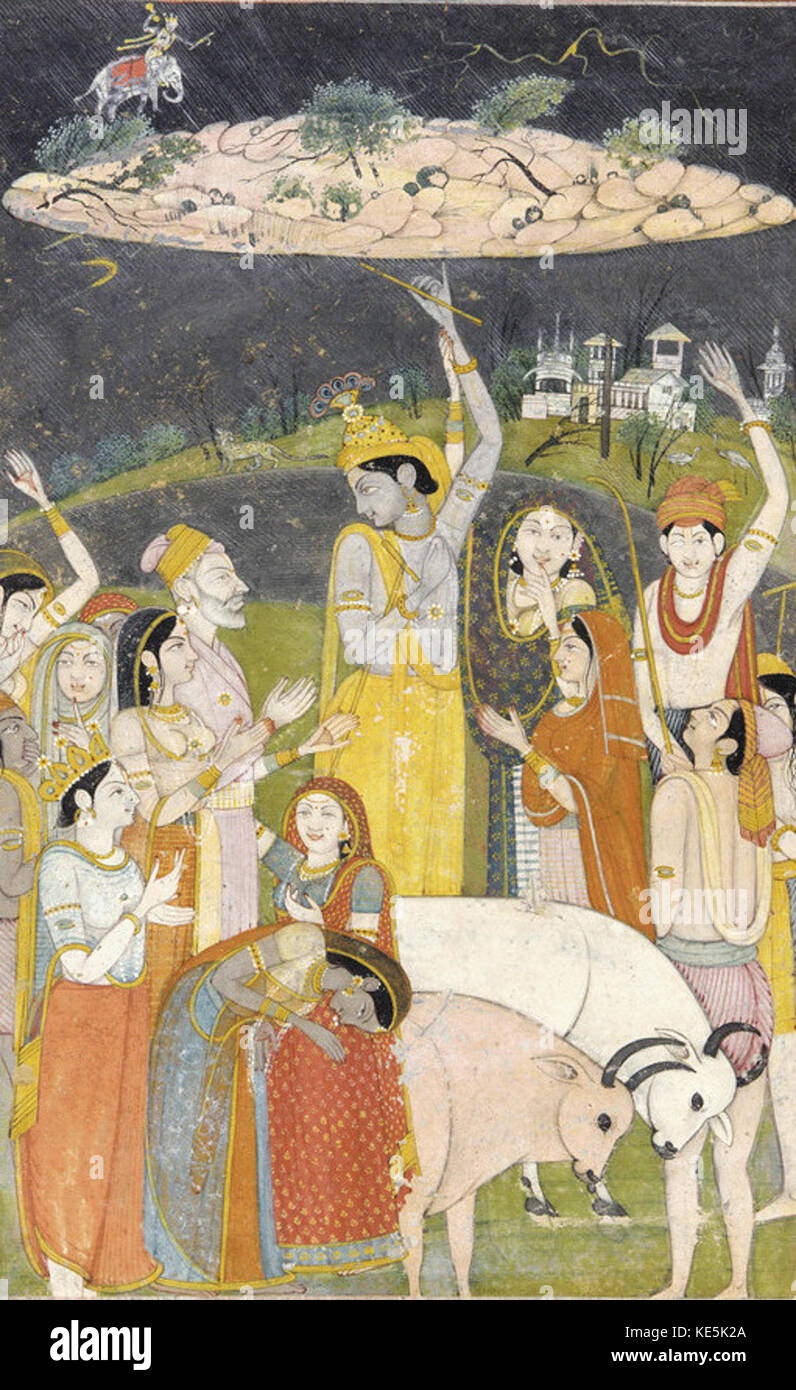 Devotees of krishna art hi-res stock photography and images - Alamy