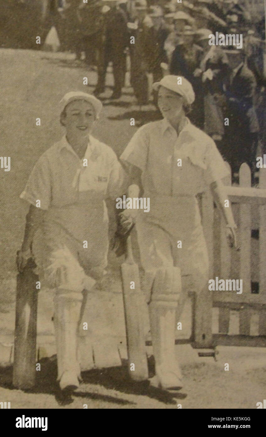 Ruby Monaghan and Hazel Pritchard Stock Photo - Alamy