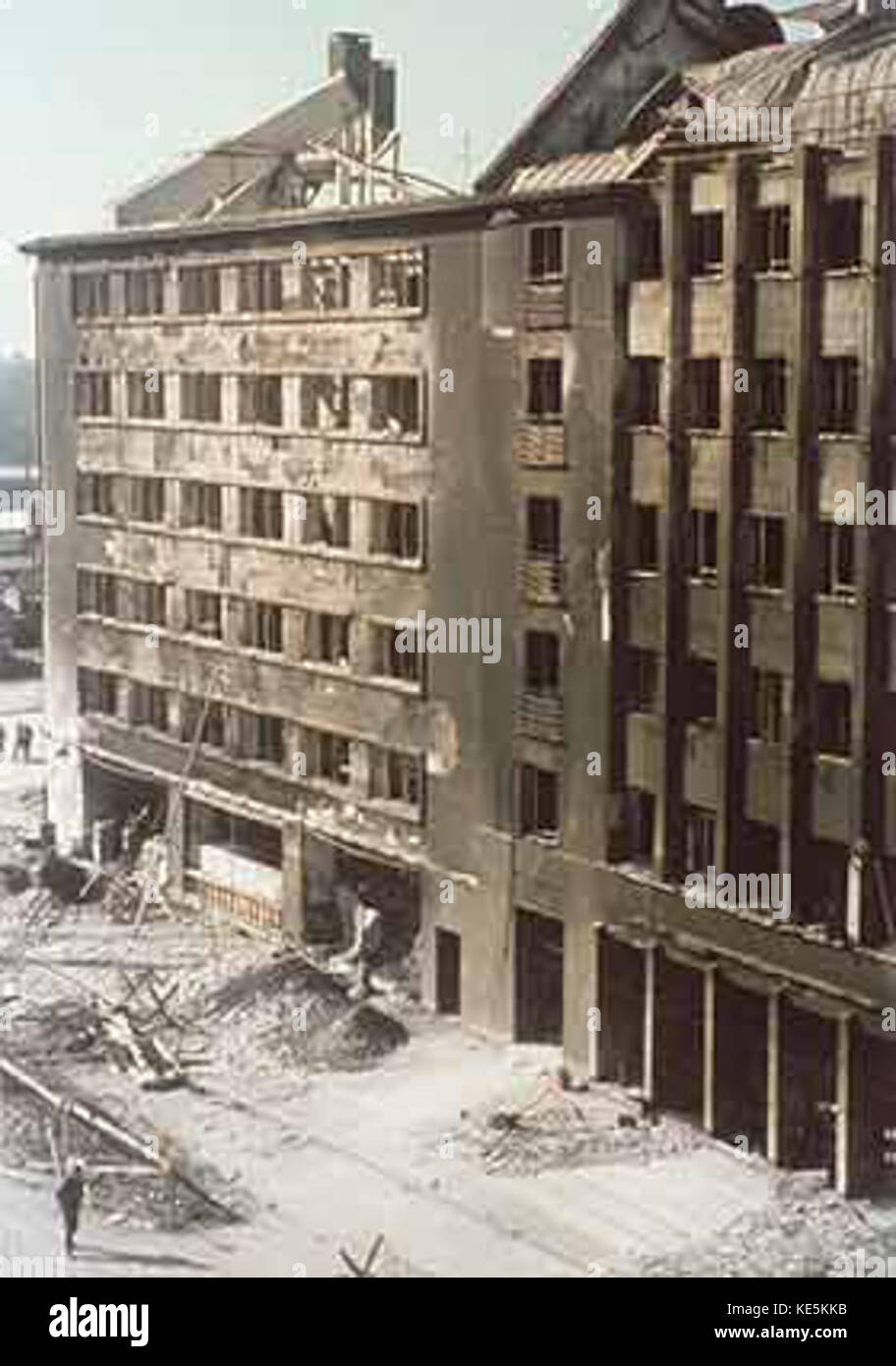 Shellhuset in ruins Stock Photo - Alamy