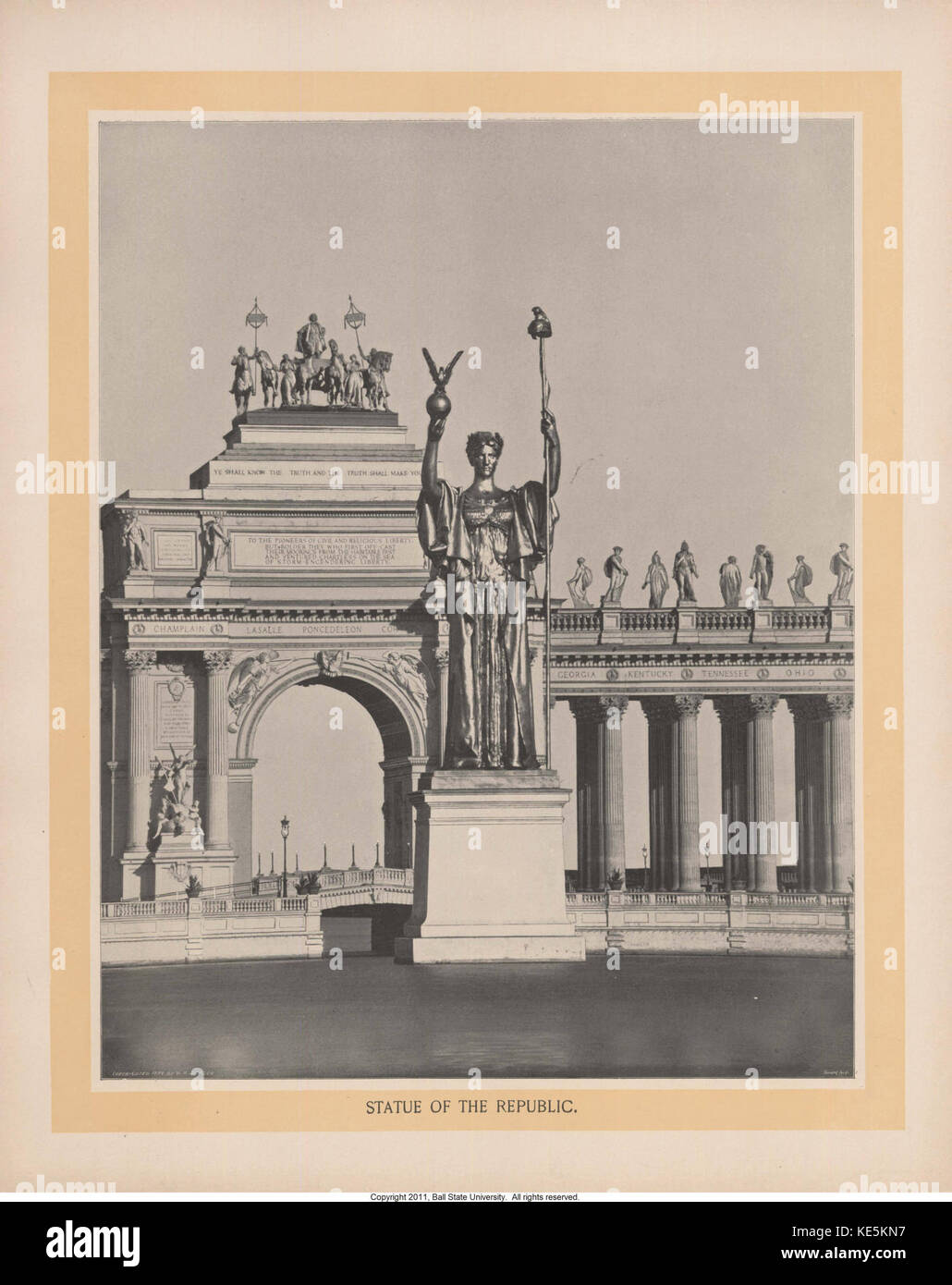 Statue of the republic chicago hi-res stock photography and images - Alamy