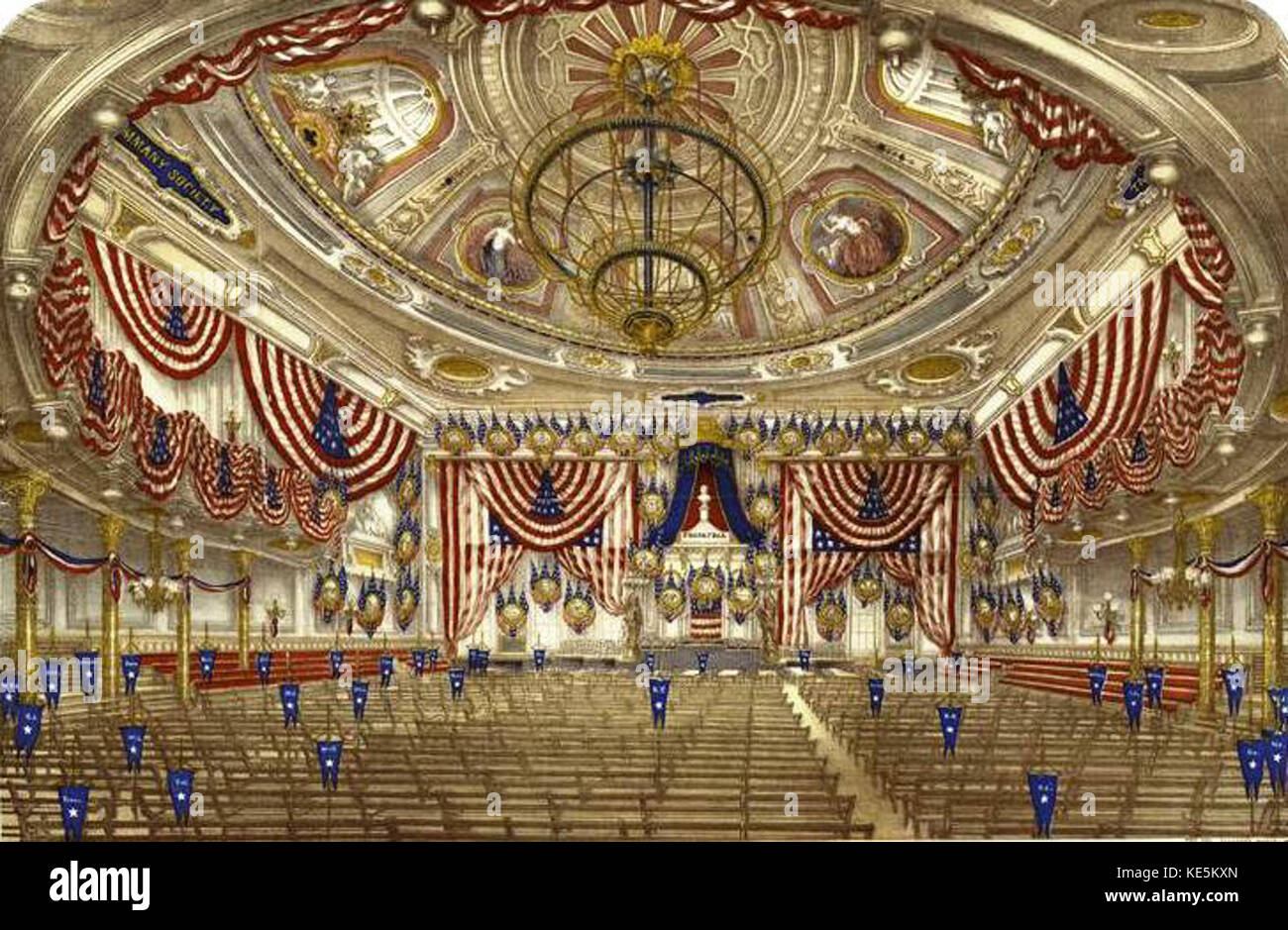 Interior tammany hall hi-res stock photography and images - Alamy