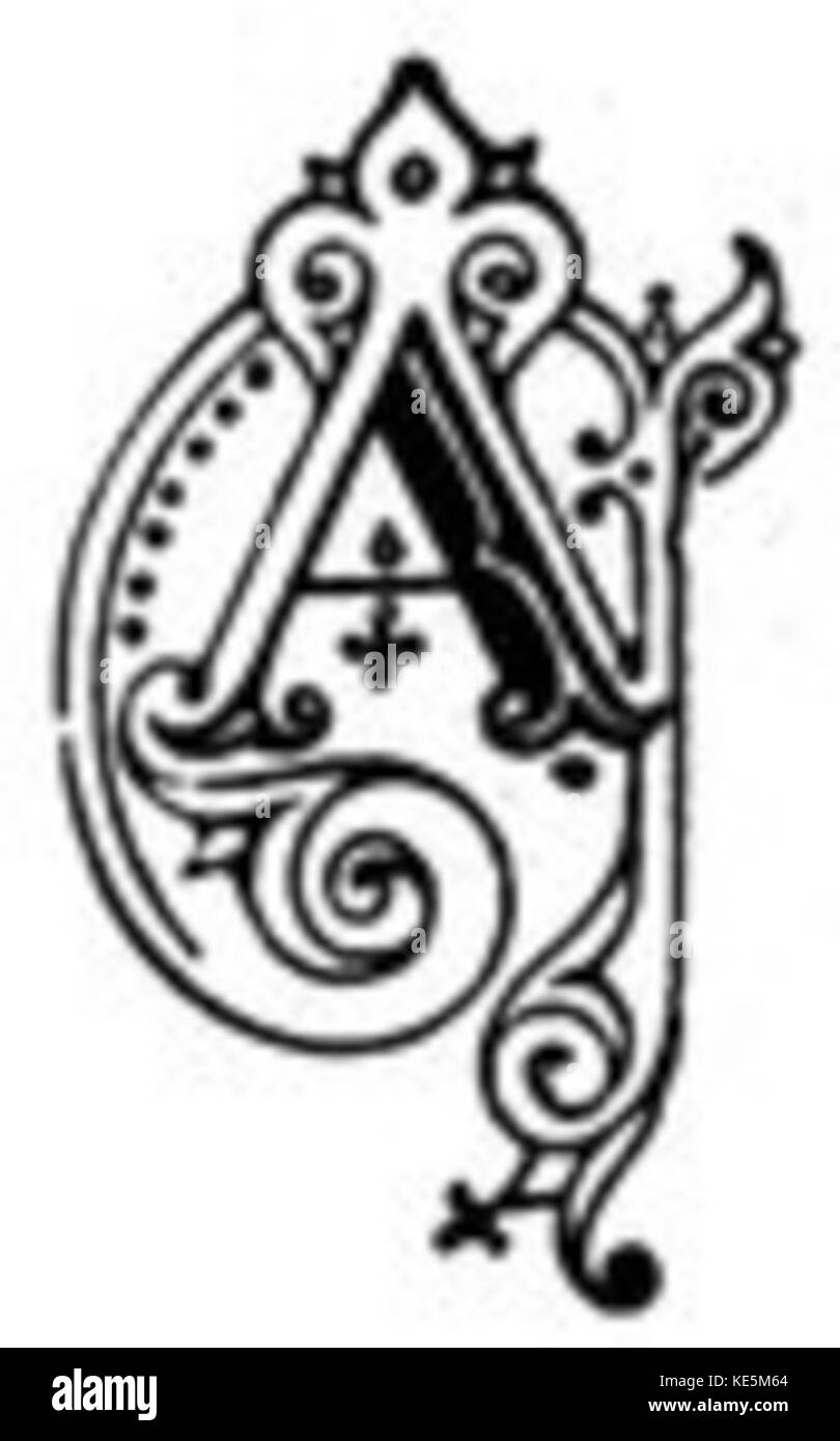 The Letter A Stock Photo - Alamy