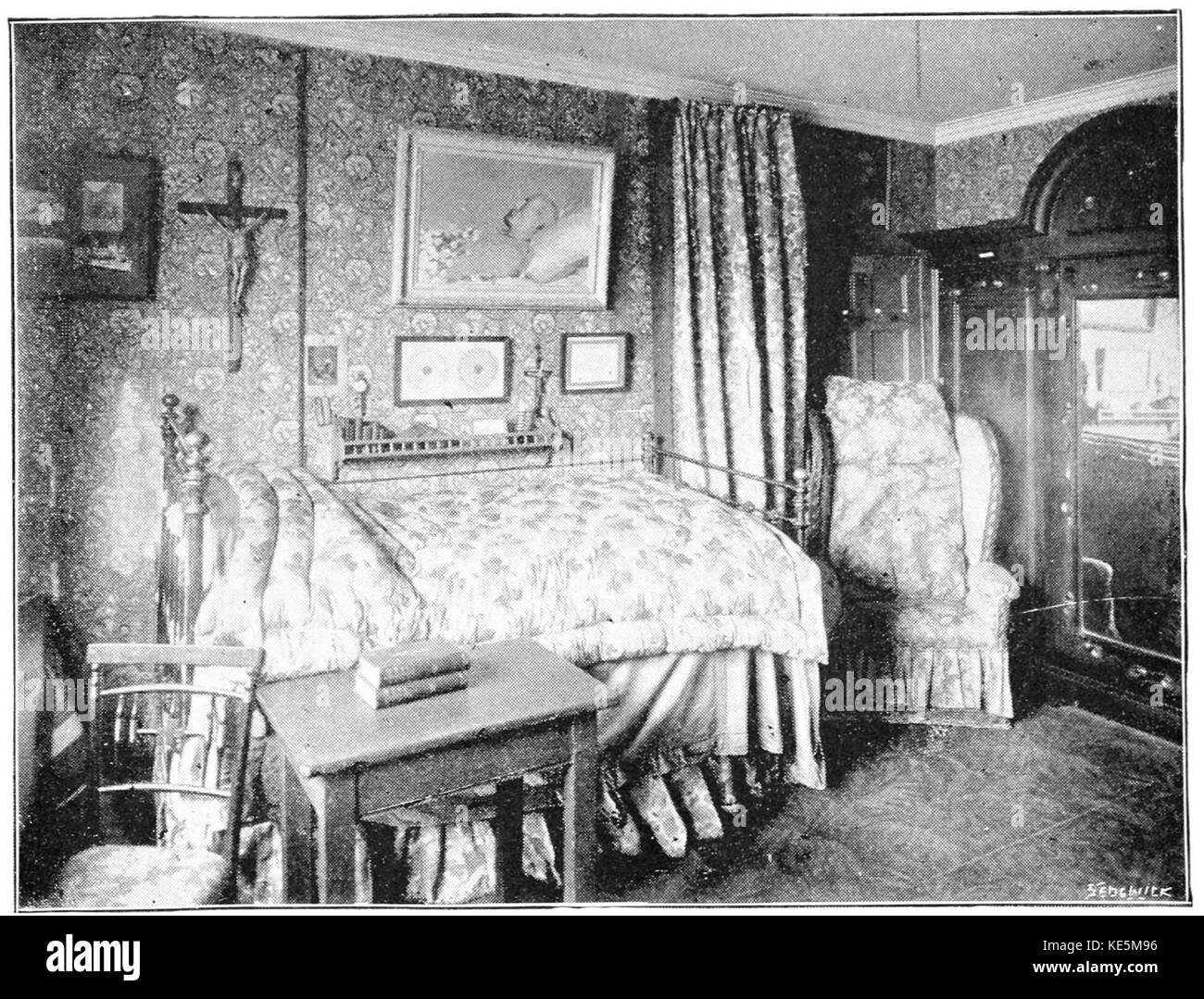 The Romance of Isabel, Lady Burton Burton's room Stock Photo - Alamy