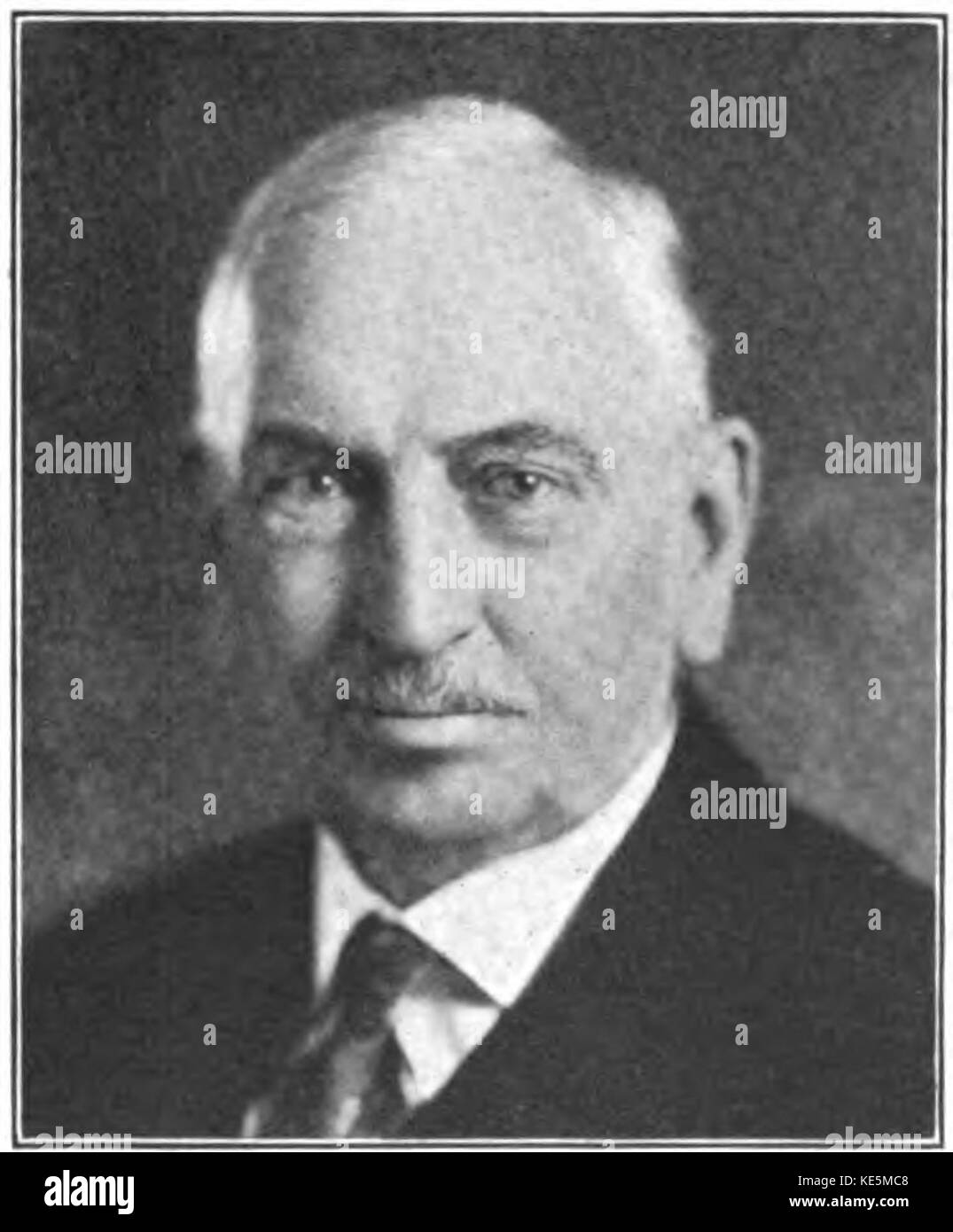 A photograph of Theodore E. Burton from 1921, an American politician ...