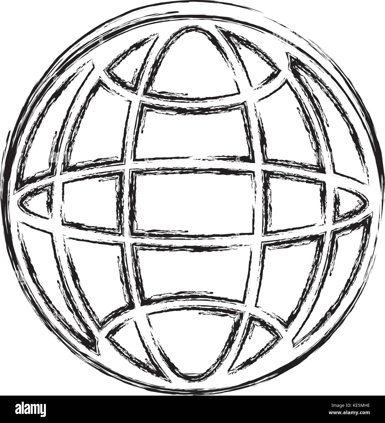 global sphere icon Stock Vector Image & Art - Alamy