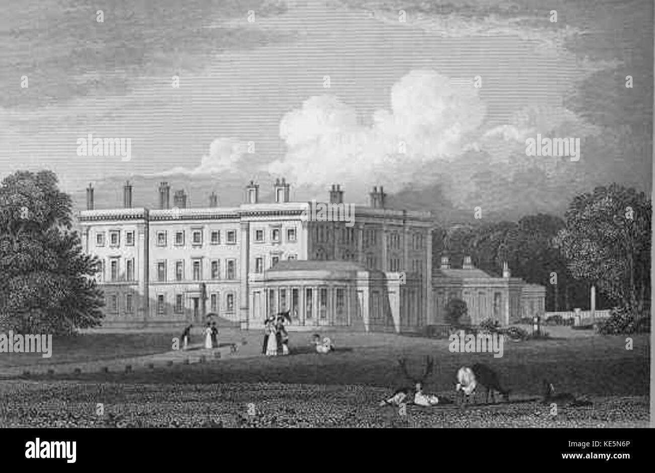 Trentham hall hi-res stock photography and images - Alamy