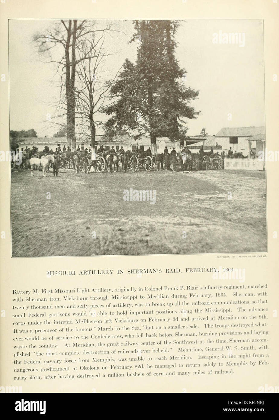 This page from 'The Photographic History of The Civil War' features a ...