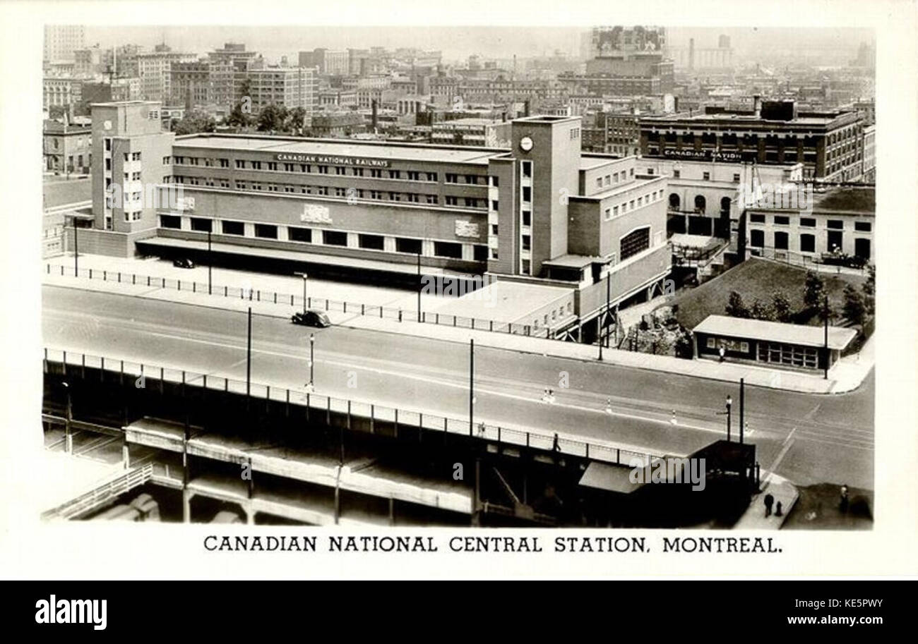 Montreal central station hi-res stock photography and images - Alamy