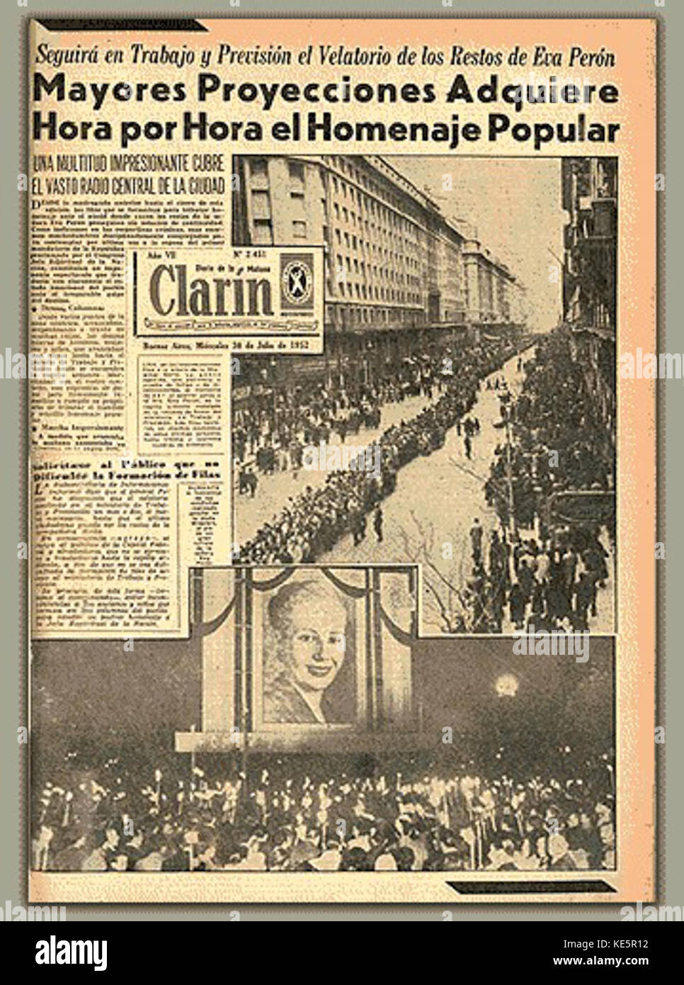 Clarin 30 07 52 Stock Photo - Alamy