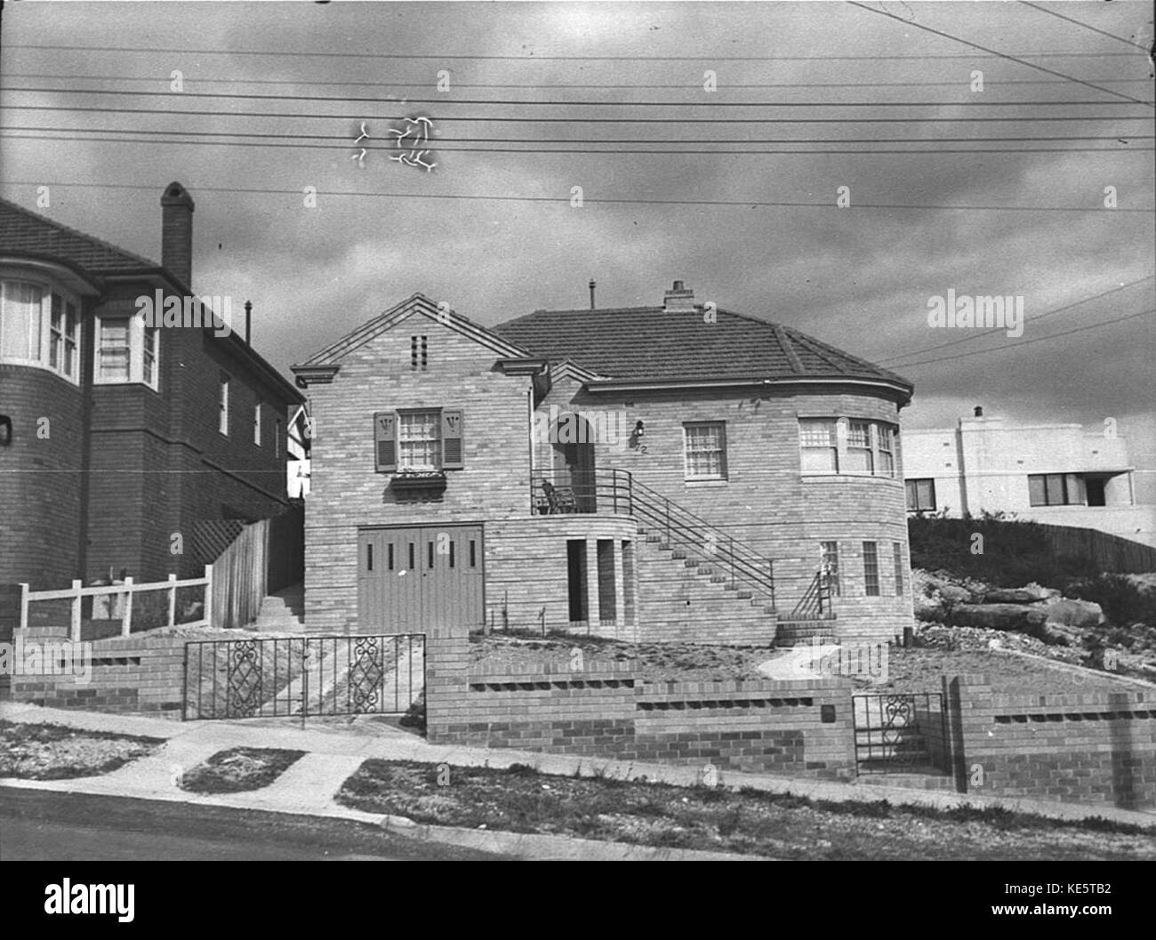 25594 House taken for Building Publishing Co Stock Photo - Alamy