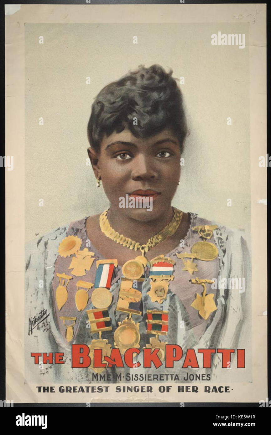 The Black Patti was a famed African American opera singer who gained ...