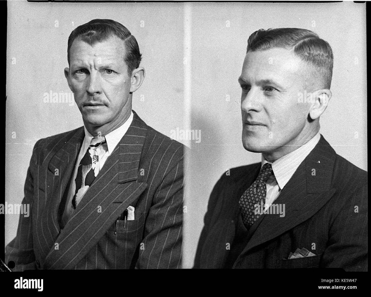 27374 Two press room Mr Jago Mr Austin Stock Photo - Alamy