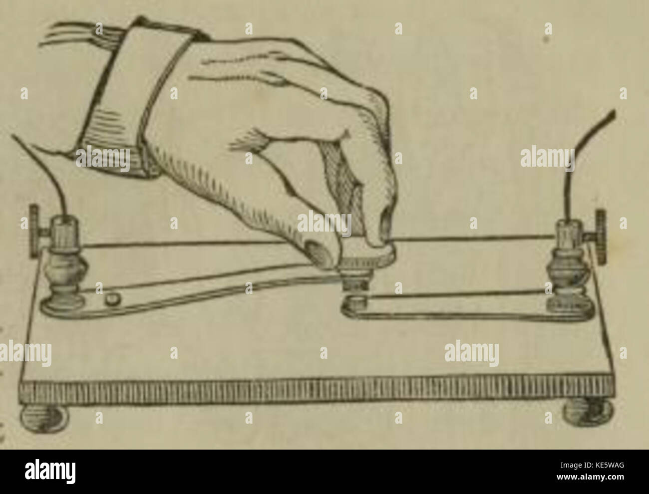 Telegraph Signal Key Stock Photo - Alamy