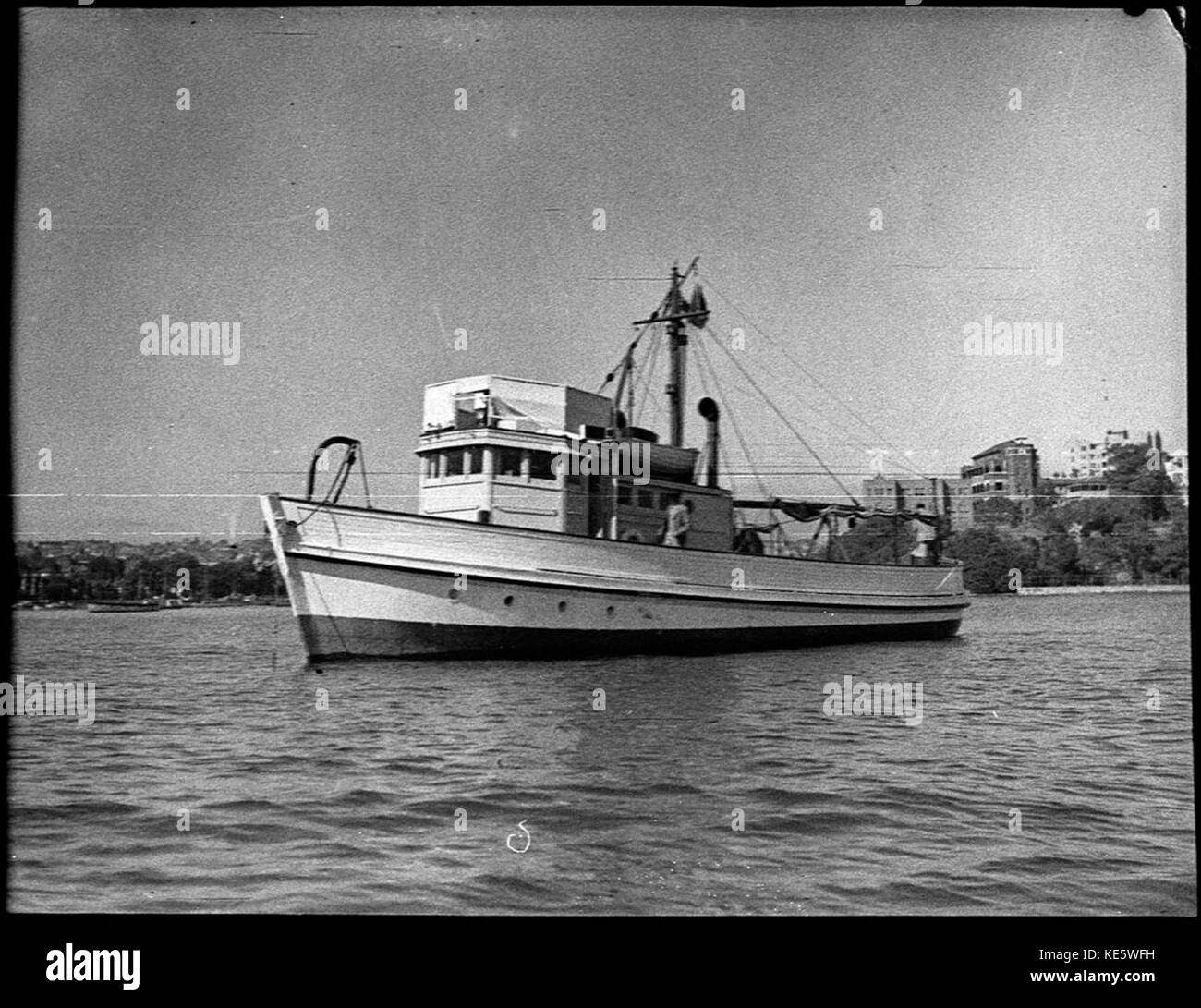 27616 Mr Gores motor vessel Stock Photo - Alamy
