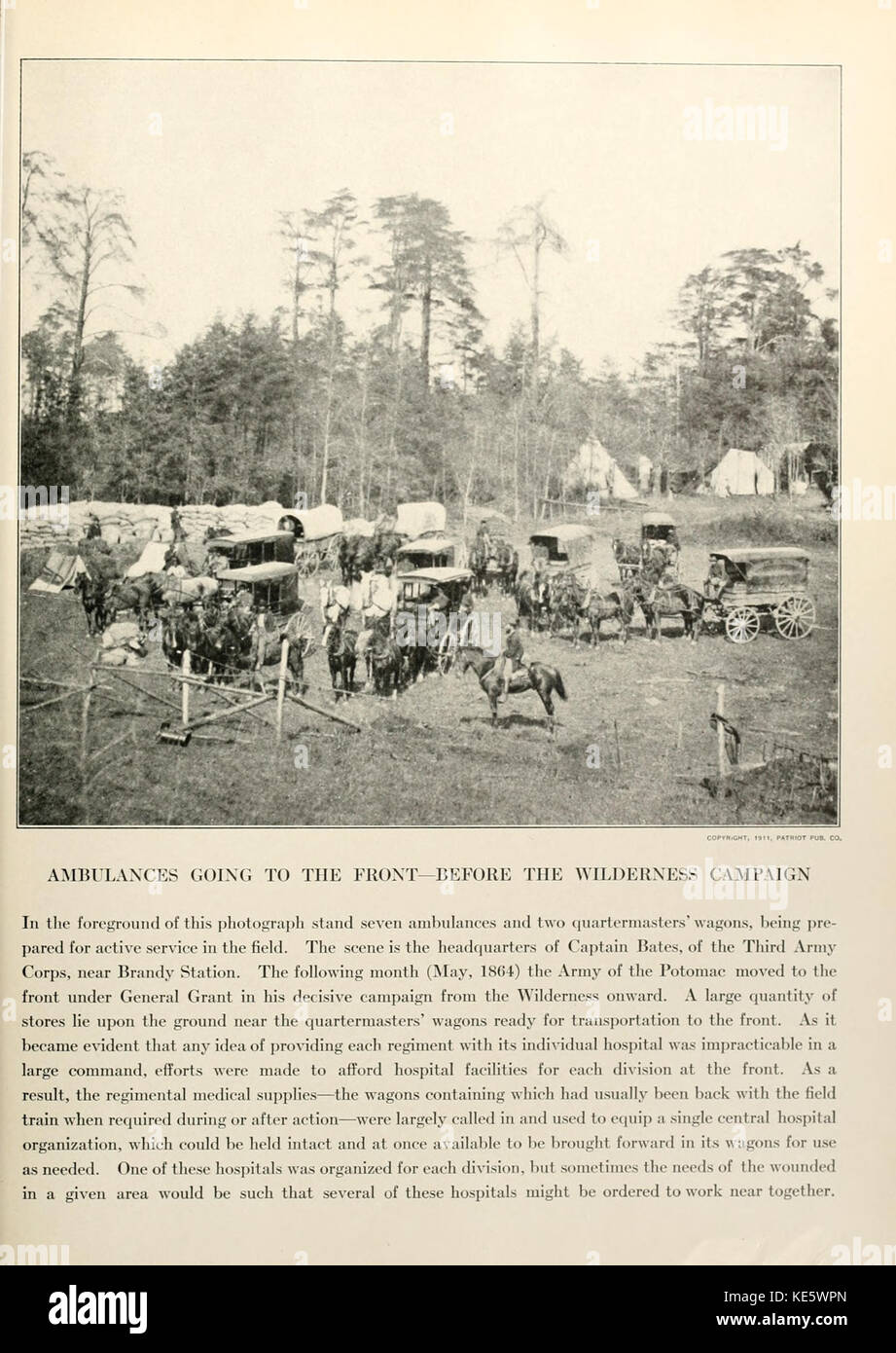 This page from 'The Photographic History of The Civil War' presents ...