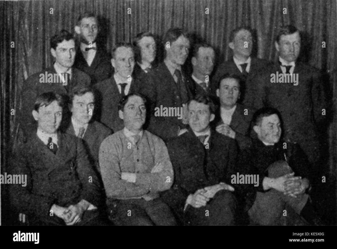 Triangle Frat Founders 1907 Stock Photo - Alamy