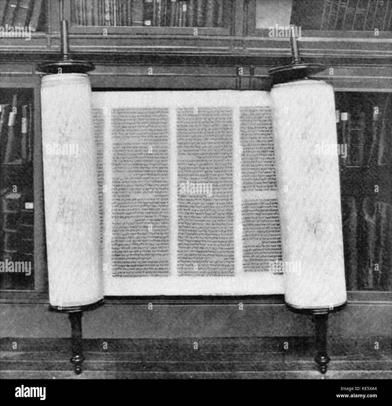 Copy of the torah Black and White Stock Photos & Images - Alamy