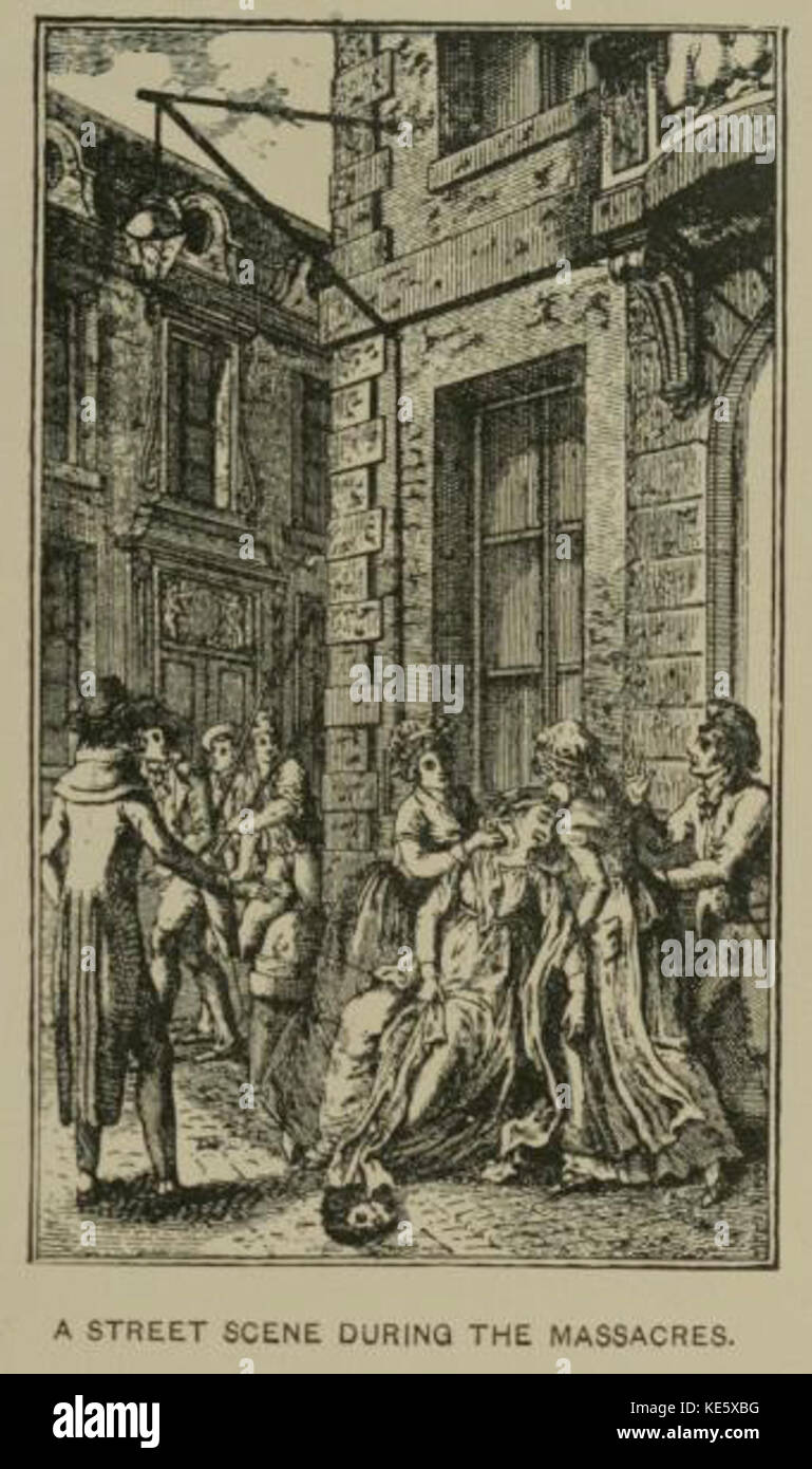 Street Scene of Massacre Stock Photo - Alamy